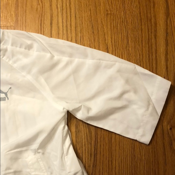 Puma | Jackets & Coats | Puma Pure White Track Jacket | Poshmark